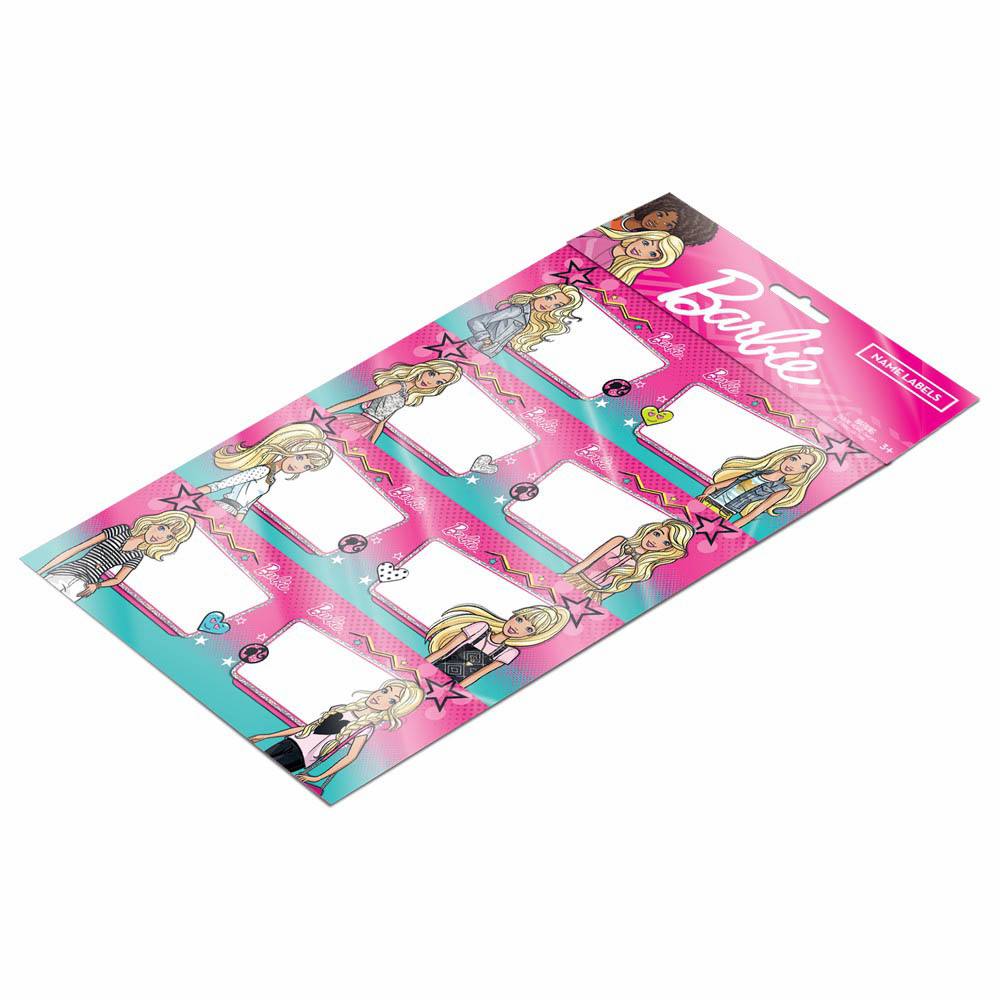Barbie - Name Label - Pink | Jomla.ae