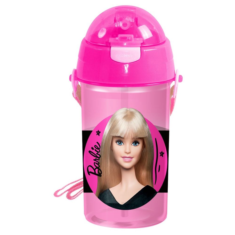 Barbie - Pop Up Canteen Water Bottle 500ml | Jomla.ae
