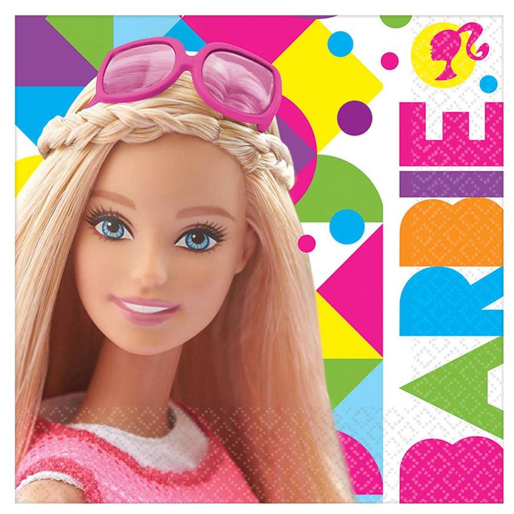 Order Barbie Sparkle Lunch Tissues 16pcs Now! | Jomla.ae
