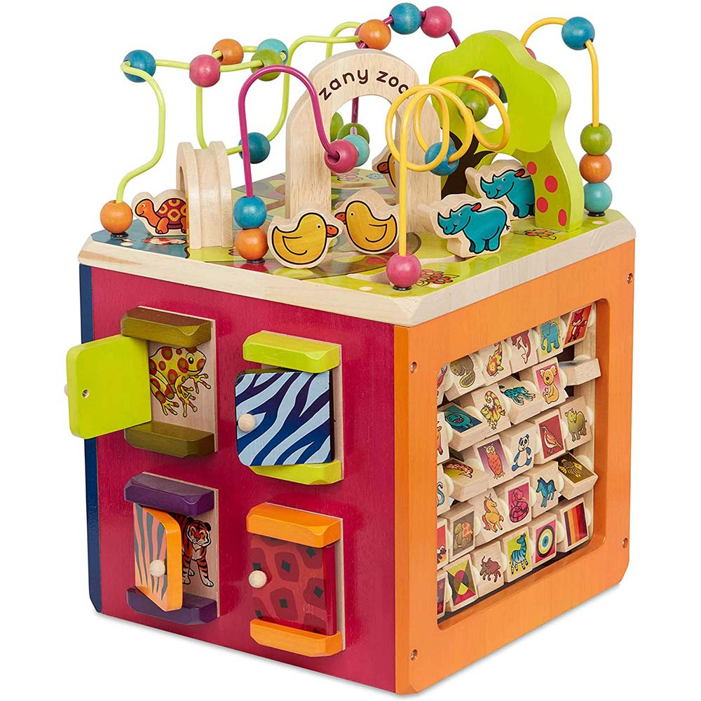 Order Battat - Activity Cube Animal Spinners Now! | Jomla.ae