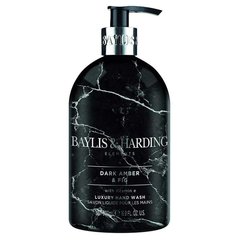 Baylis & Harding - Elements Hand Wash - Dark Amber & Fig - 500ml | Jomla.ae