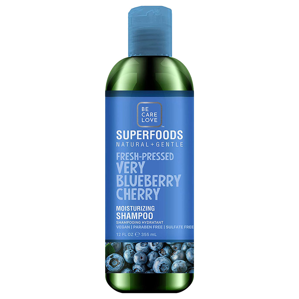 Be Care Love - Superfoods Blueberry Moisturizing Shampoo - 355ml | Jomla.ae