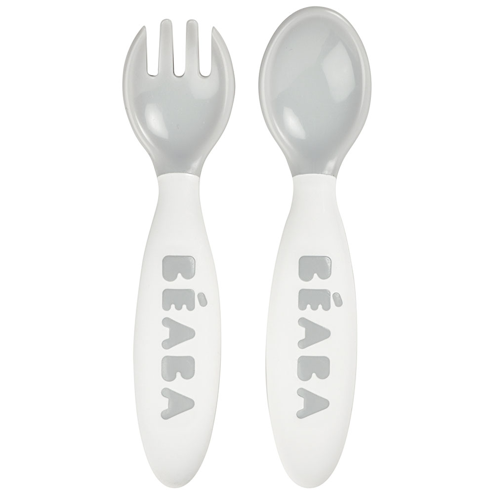 Order Beaba - Training Fork And Spoon 2nd Age - Light Mist Now! | Jomla.ae