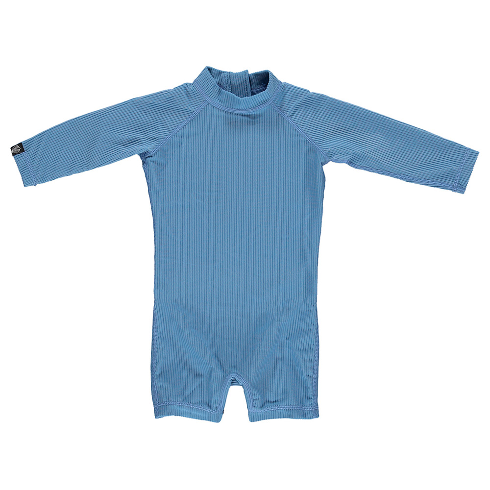 Order Beach & Bandits - Reef Ribbed Baby Suit - Blue Now! | Jomla.ae