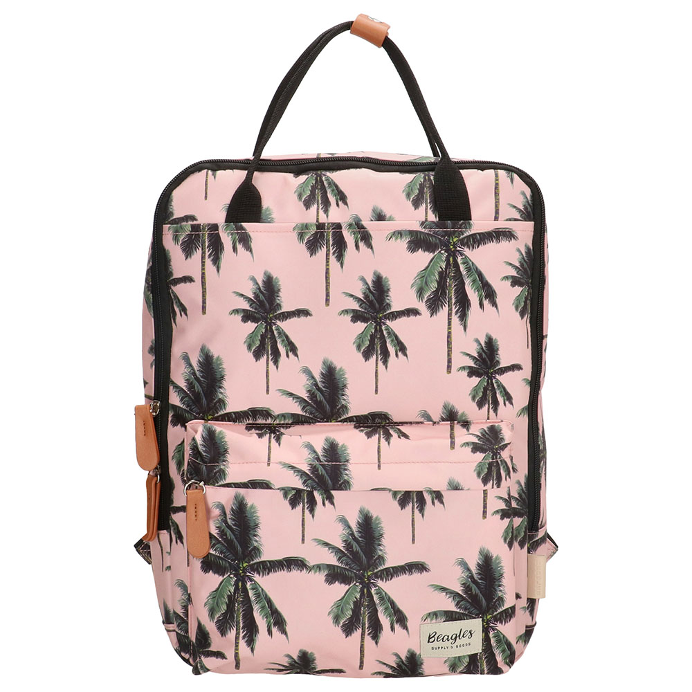 Beagles - Palm Rectangular Backpack - Large | Jomla.ae