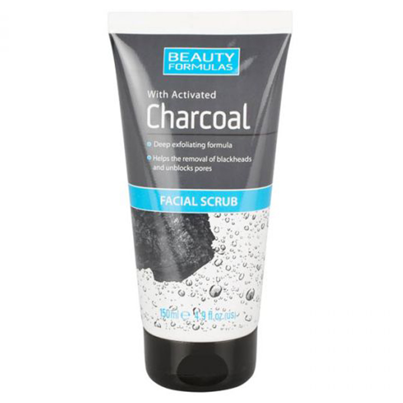 Order Beauty Formulas - Charcoal Facial Scrub 150ml Now! | Jomla.ae