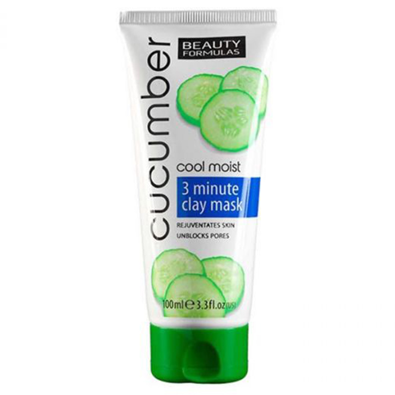 Order Beauty Formulas - Cool Moist Cucumber Clay Mask 100ml Now! | Jomla.ae