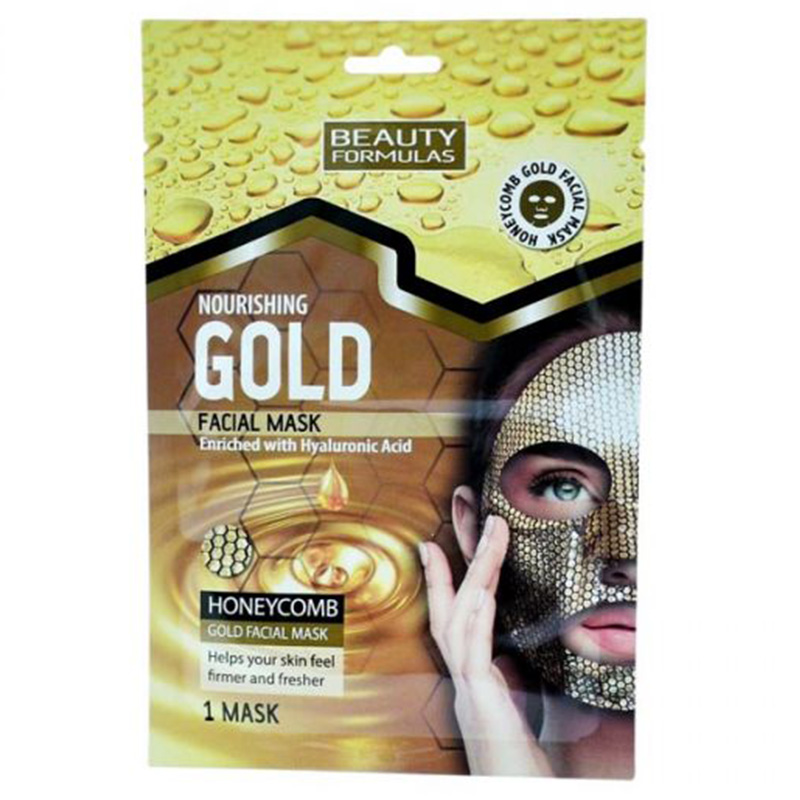 Beauty Formulas - Gold Nourishing Honeycomb Mask 1's Pack | Jomla.ae