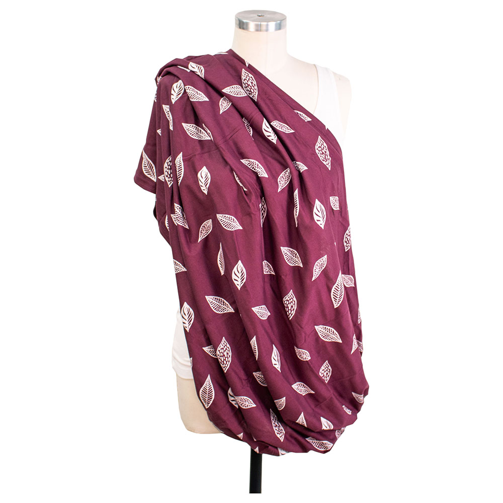 Order Bebe Au Lait Plum Jersey Nursing Scarf Now! | Jomla.ae