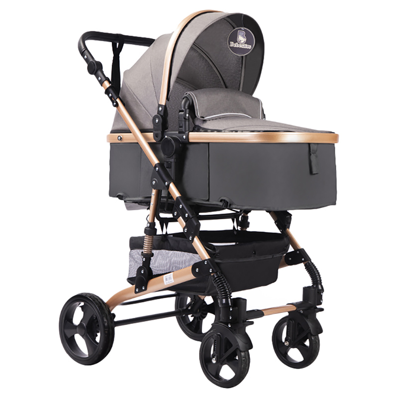 Order Bebesitos - 3-In-1 Luxury Baby Stroller - Grey Now! | Jomla.ae