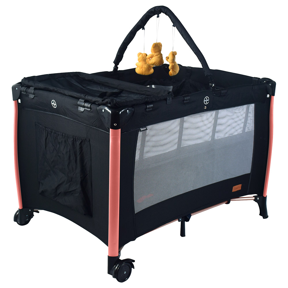 Order Bebesitos - Deluxe Foldable Nursery Center & Travel Cot w/ Red ...