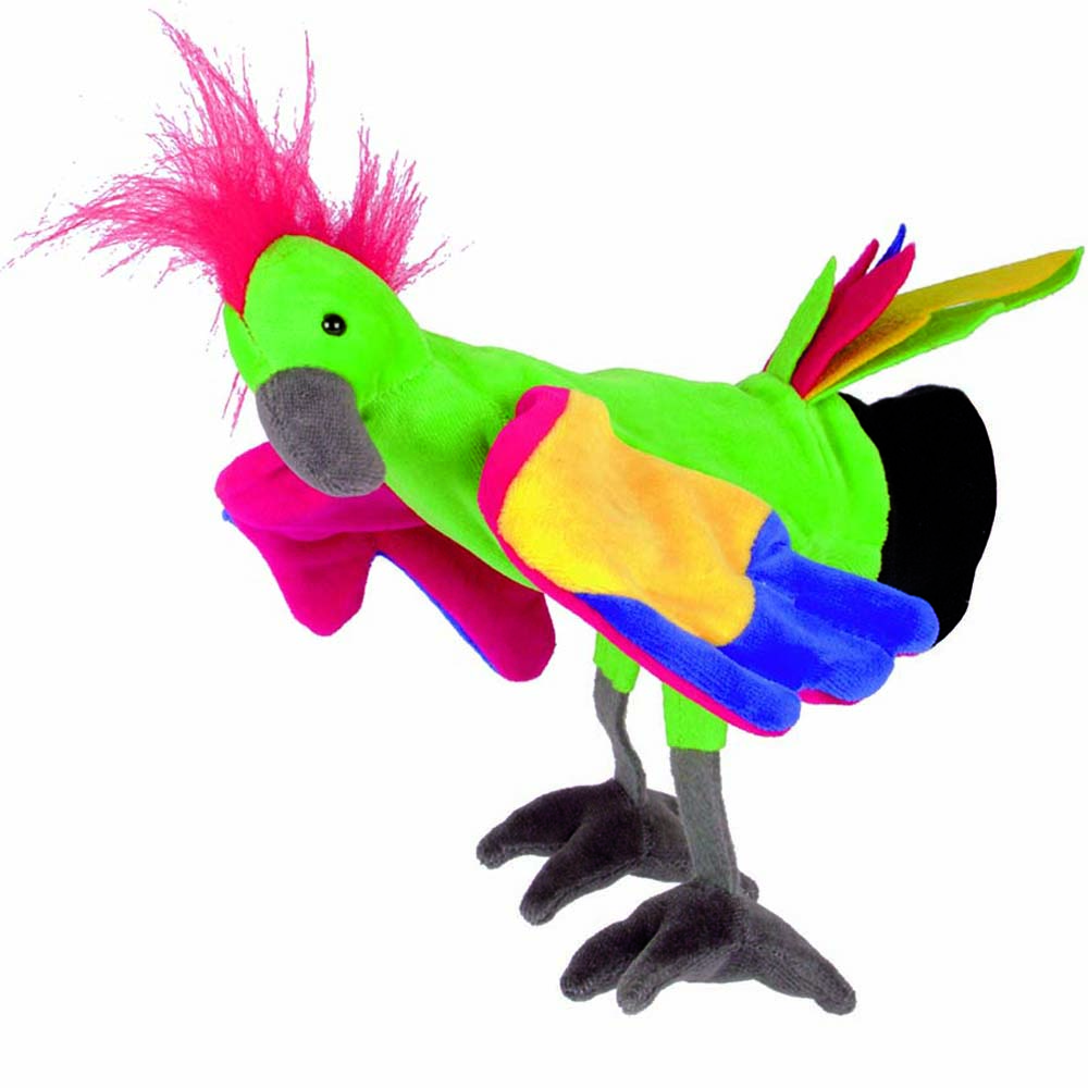 اطلب دمى مسرح يدوية للاطفال ببغاء بيليدوك Beleduc Handpuppet Parrot | Jomla.ae