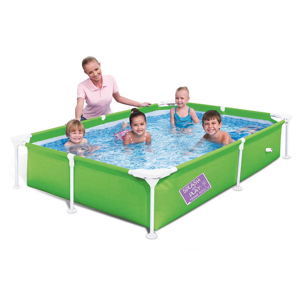 Bestway - My First Frame Pool 87" x 59" x 17" - Green | Jomla.ae
