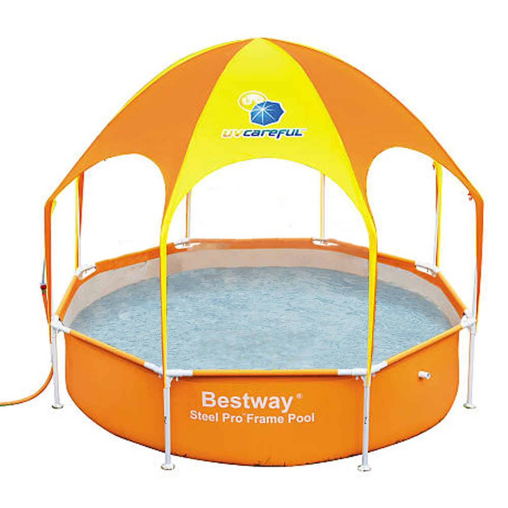 Order Bestway - Splash-In-Shade Play Pool - Orange Now! | Jomla.ae