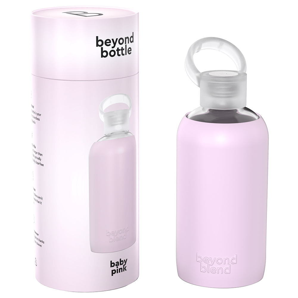 Order Beyond Bottle - Glass Bottle - Pink Now! | Jomla.ae