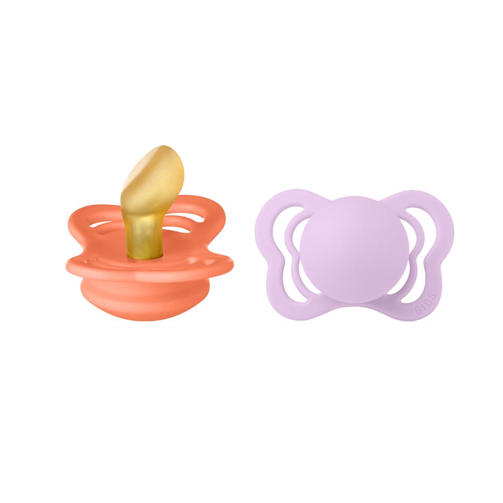 Order Bibs - Couture S1 Pacifiers - Pack of 2 - Papaya/Violet Sky Now ...