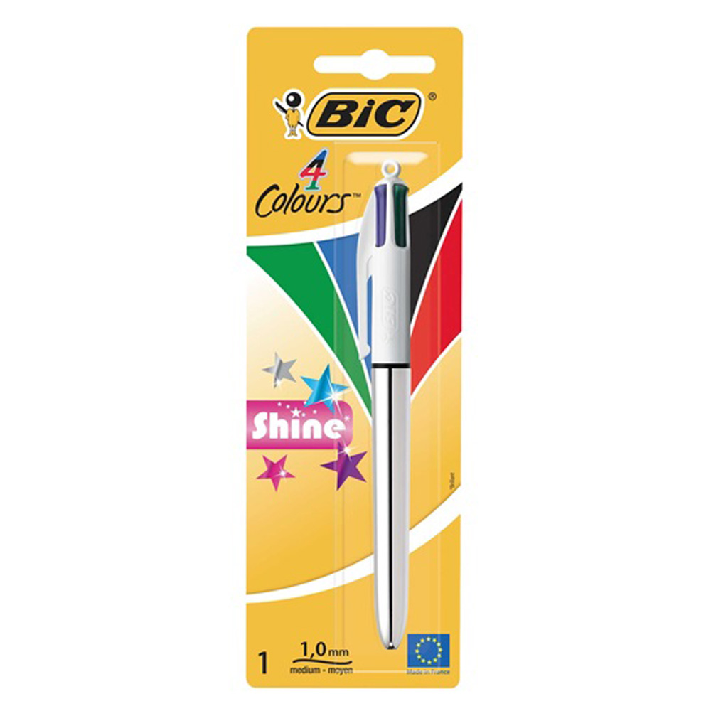 Order Bic - 4 Colors Shine Pen Now! | Jomla.ae
