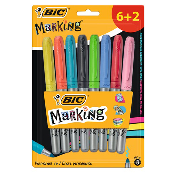 Order Bic - 6+2pcs Marking Color Now! | Jomla.ae