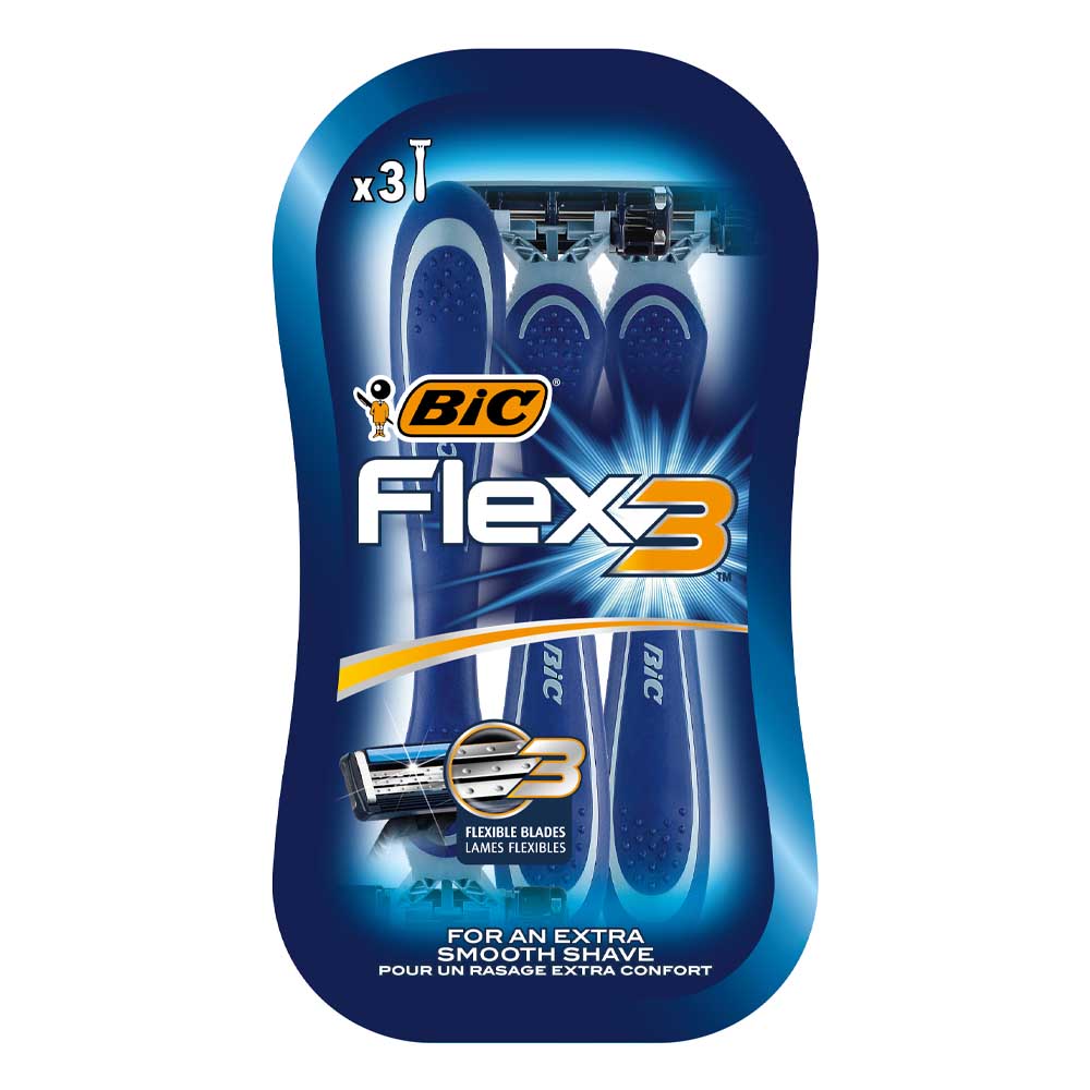Order Bic - Flex 3 Men's Triple Blade Disposable Razor - Pack of 3 Now ...