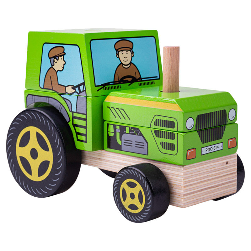 Order Bigjigs - Stacking Tractor Now! | Jomla.ae