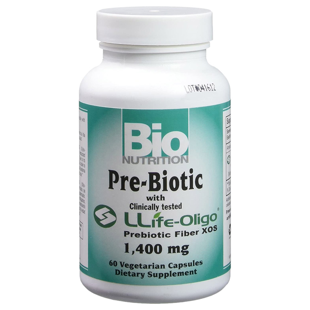 Bio Nutrition - Pre-Biotic 1400mg 60 Capsules | Jomla.ae