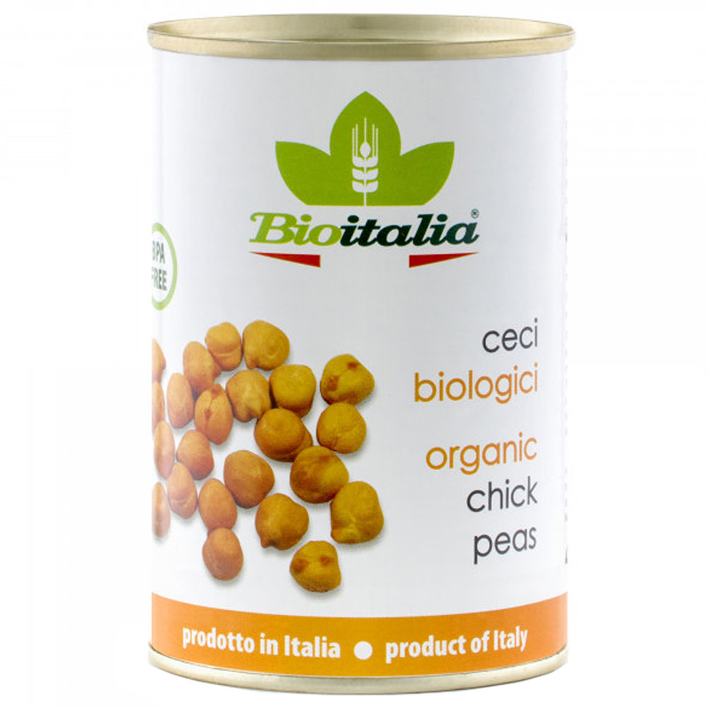 BioItalia - Organic Chick Peas 400g | Jomla.ae