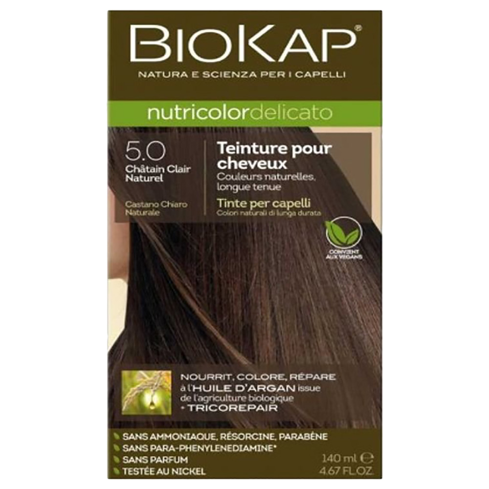 Order Biokap - Nutricolor Delicato 5.0 Natural Light Brown 140Ml Now ...