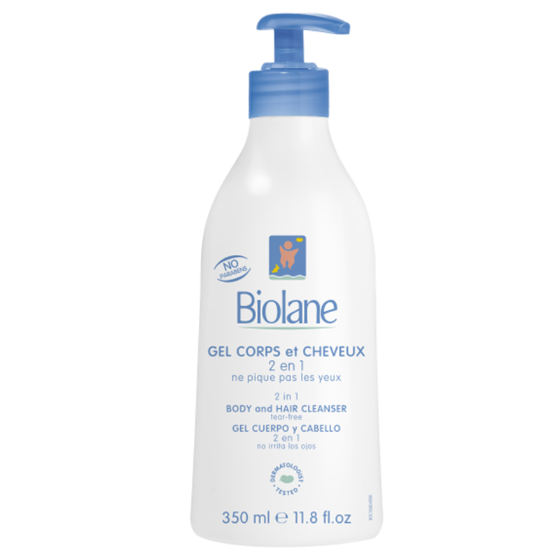 Order Biolane - 2-in-1 Body & Hair Cleanser 350ml Now! | Jomla.ae