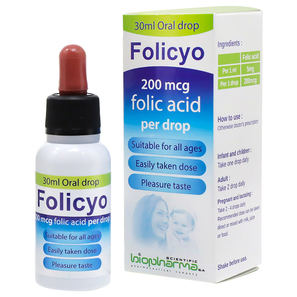 Order Biopharma - Folicyo Drop - 30ml Now! | Jomla.ae
