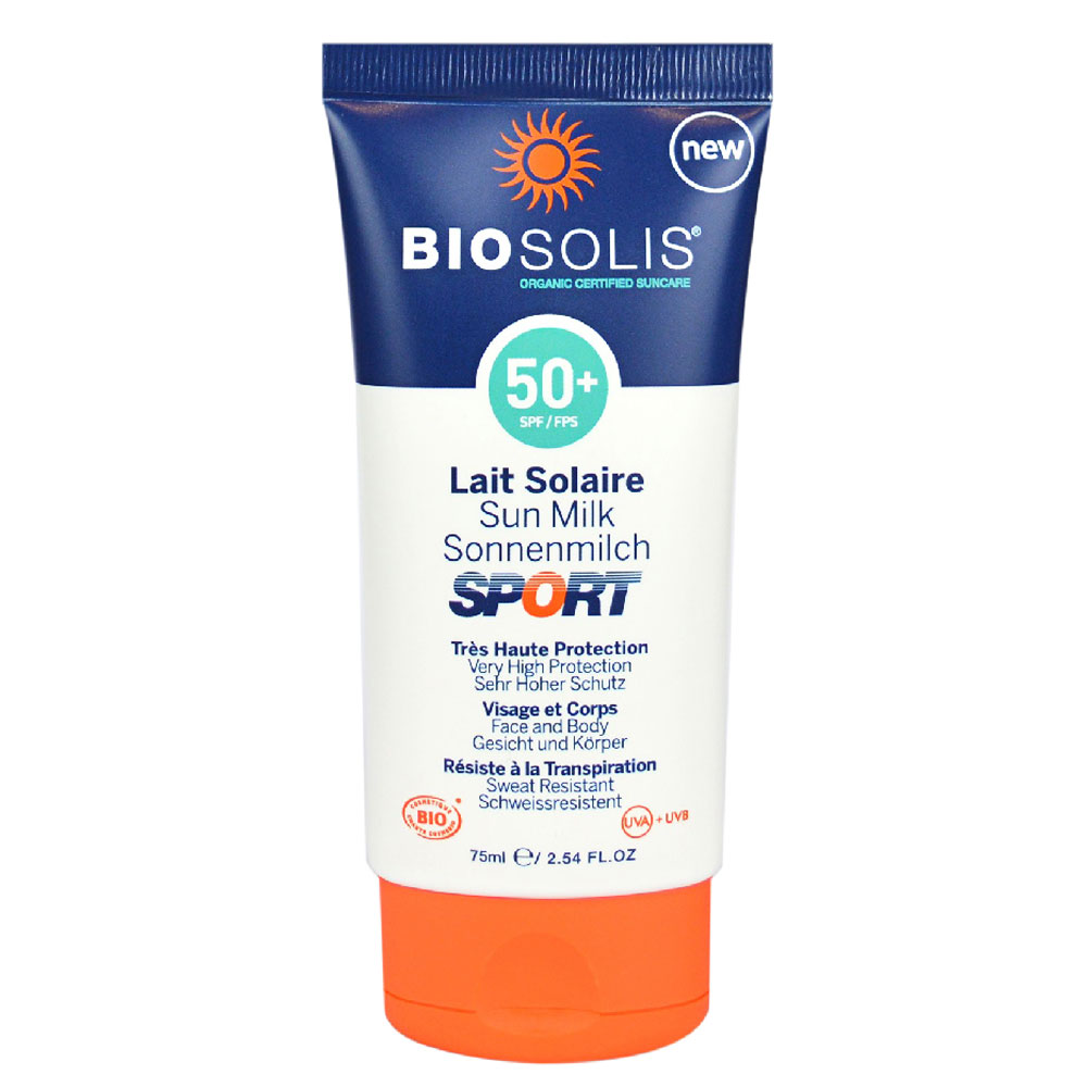 Order Biosolis - Sport Sun Milk SPF 50 (75ml) - White Now! | Jomla.ae