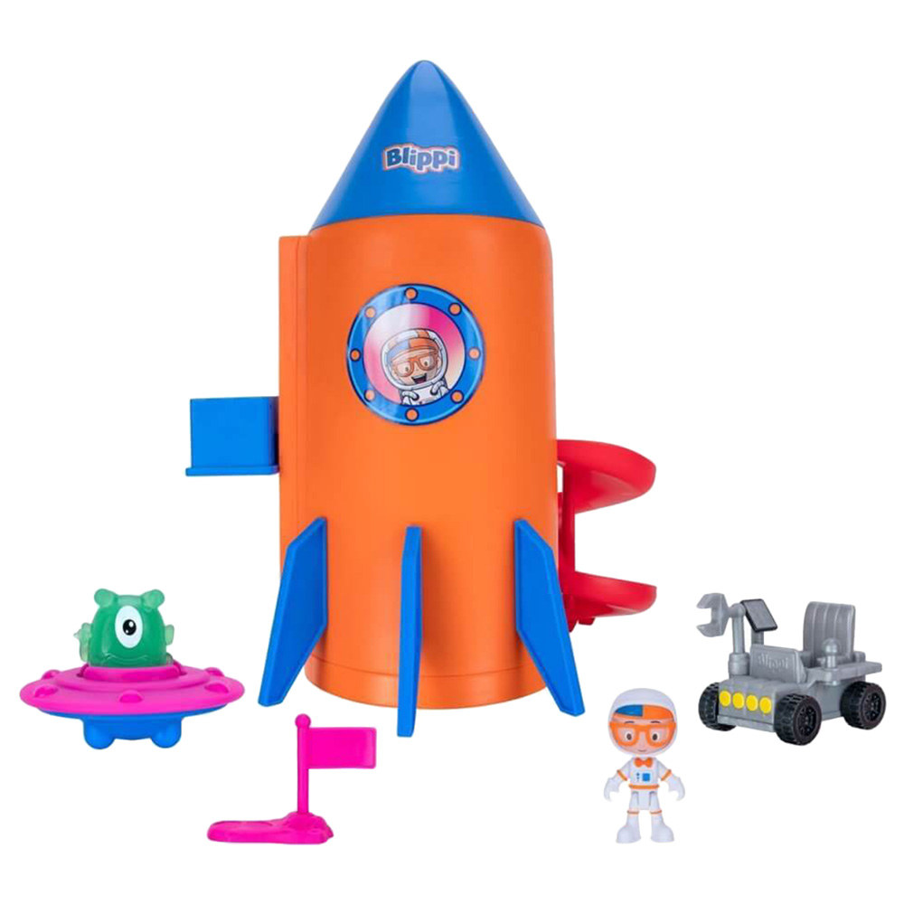 Blippi - Rocket Ship Playset - 11pcs | Jomla.ae