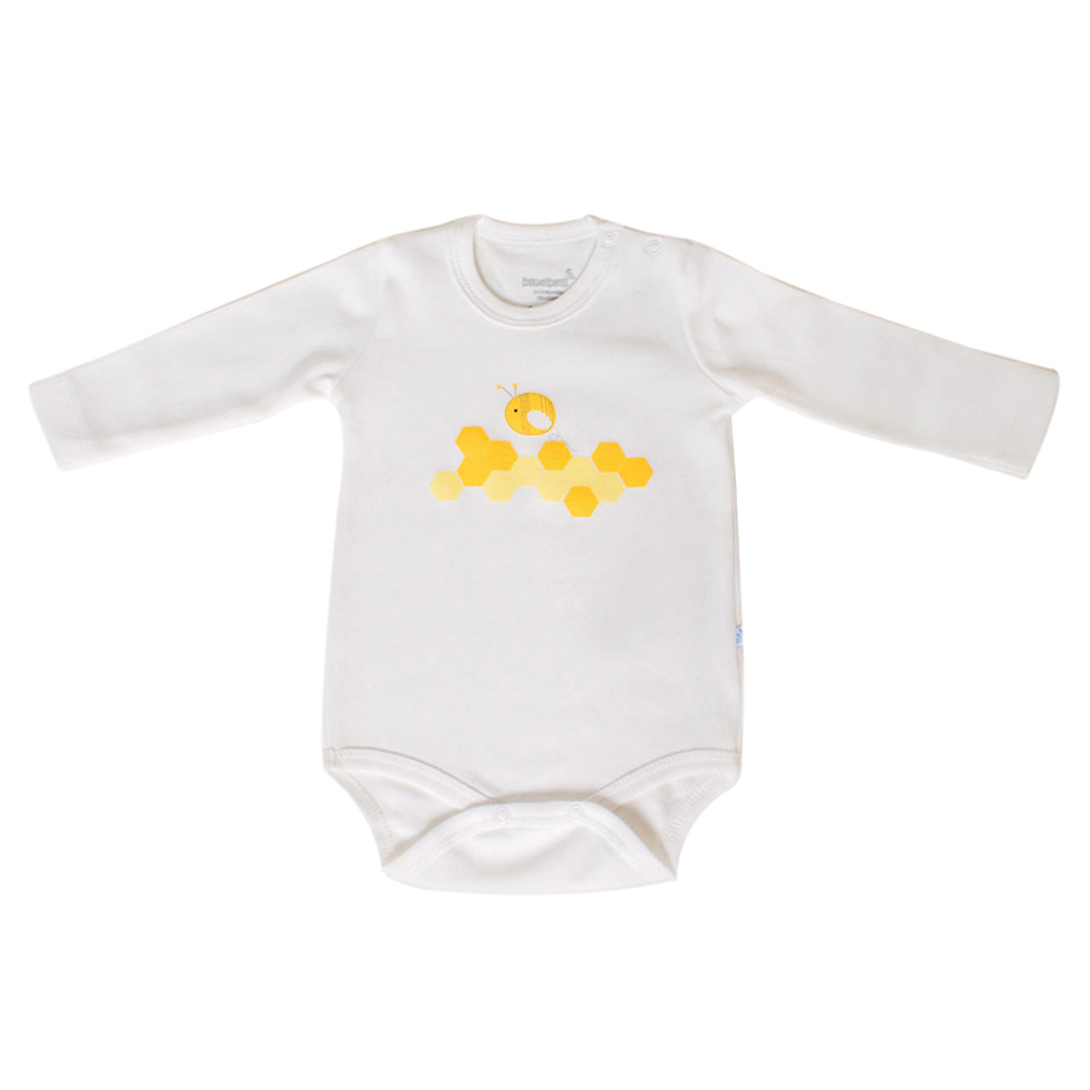 Bluebell - Honey Bee Bodysuit - White | Jomla.ae