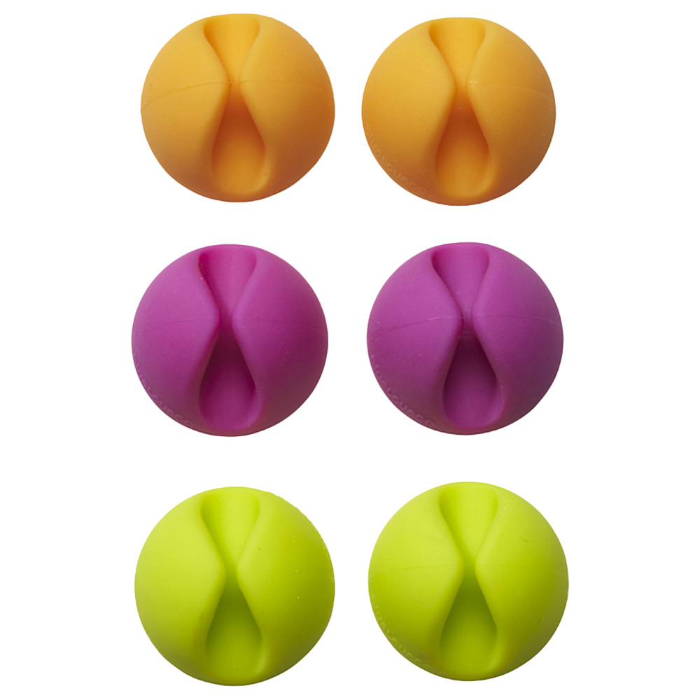 Bluelounge Cable Drop Bright Pack Of 6 | Jomla.ae