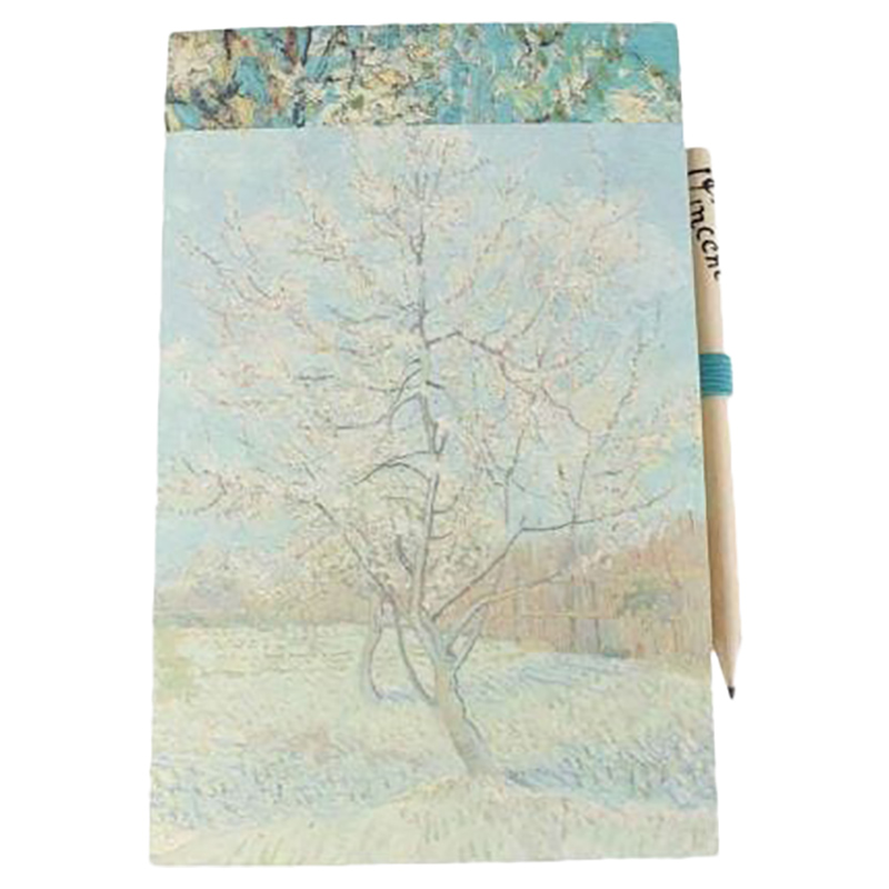 Blueprint Collections - Van Gogh Magnetic Jotter w/ Wooden Pencil ...