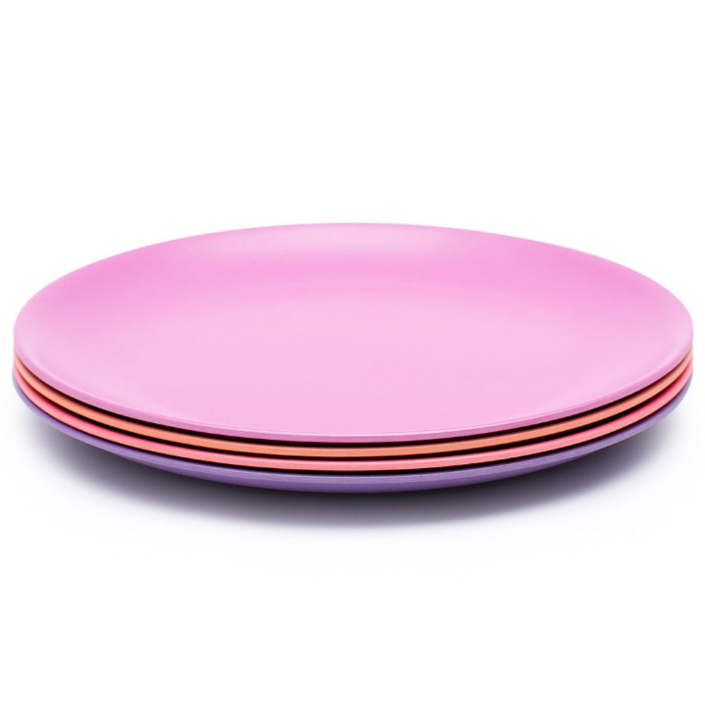 Order Bobo & boo - 4 Pack of Dinner Plates - Sunset Collection Now ...