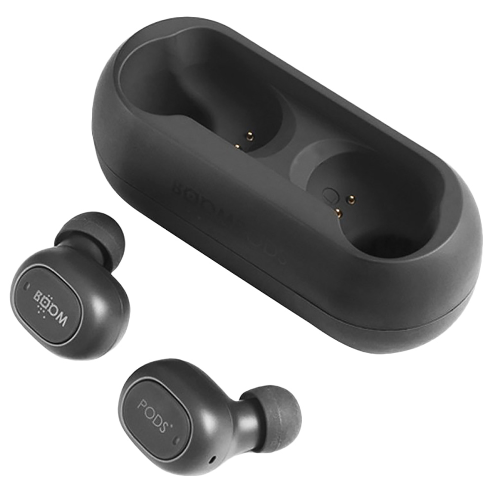 Order Boompods - Boombuds Go True Wireless Earbuds - Black Now! | Jomla.ae