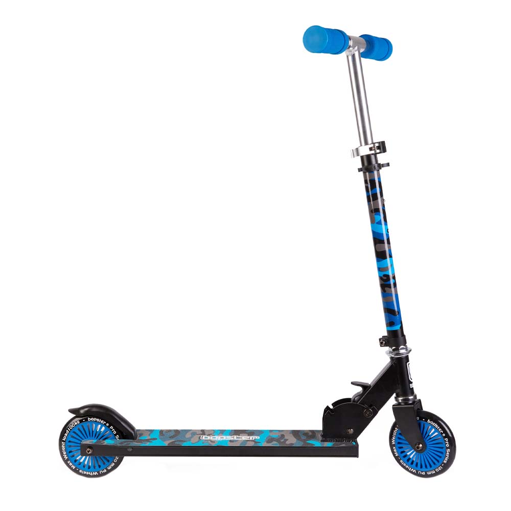 Order Bopster - 2 Wheeled Folding Scooter - Blue Camo Now! | Jomla.ae