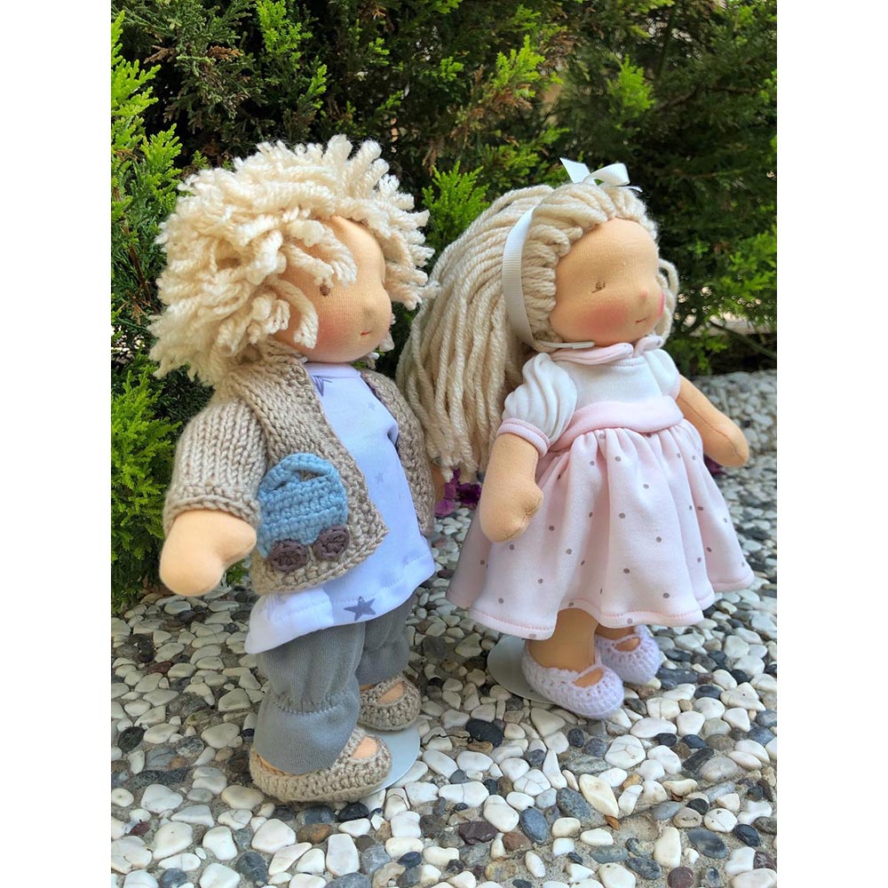 Order Boreas - Mari Baby Girl Caramelo 100% Organic Toy Now! | Jomla.ae