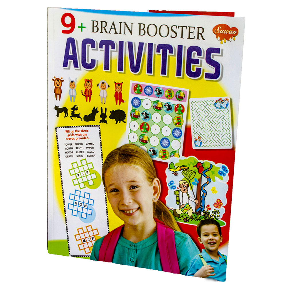 Order Brain Booster Activities 9+ - Book Now! | Jomla.ae
