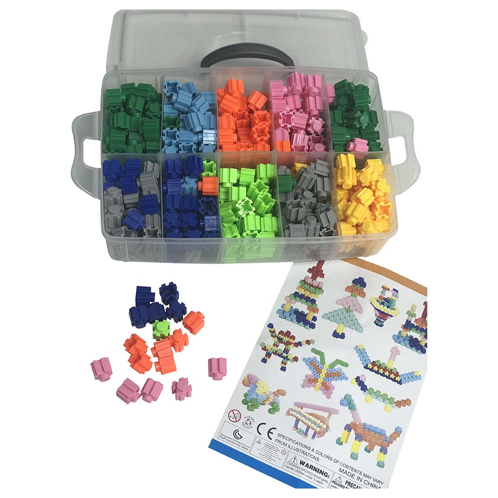 Order Brain Giggles 500pcs DIY Building Block Set Now! | Jomla.ae
