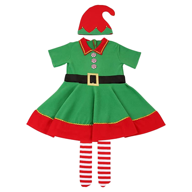 Order Brain Giggles - Christmas Elf Costume for Girl - Green Now ...