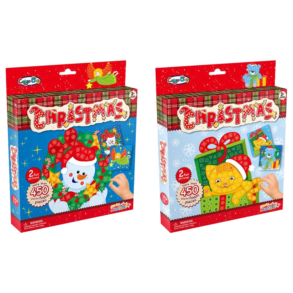 Brain Giggles Christmas Mosaic Foam Stickers | Jomla.ae