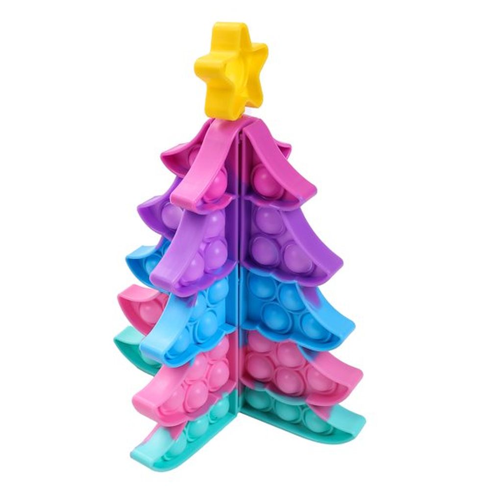 Brain Giggles - Christmas Tree Pop It Fidget Toy | Jomla.ae