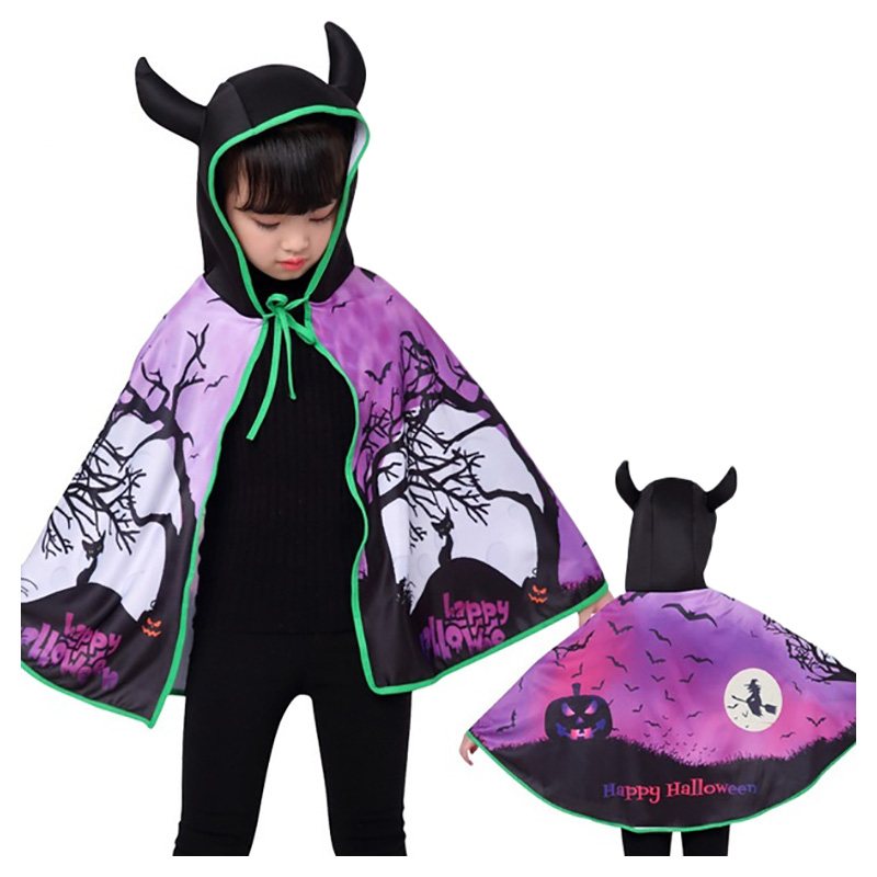 Order Brain Giggles - Halloween Kids Cape with Devil Horns - Witch Now ...