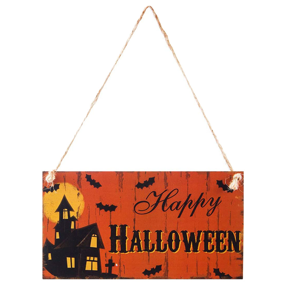 Order Brain Giggles - Happy Halloween Wooden Plaque Board Sign Now ...