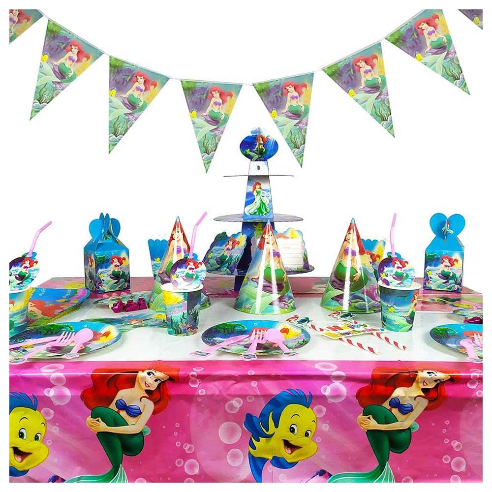 Brain Giggles - Mermaid Theme Birthday Decorations | Jomla.ae