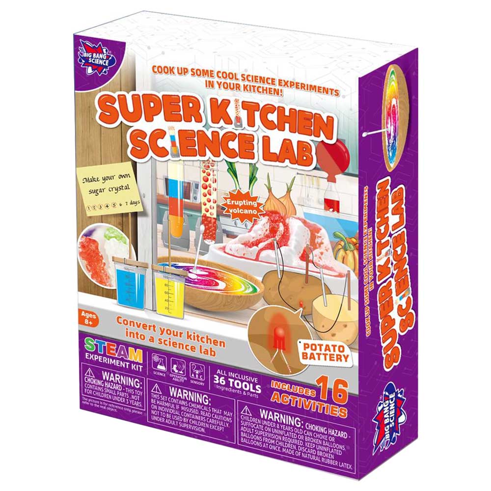 Brain Giggles - STEM Super Kitchen Science Lab Kit | Jomla.ae
