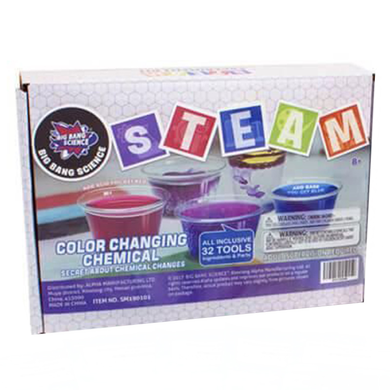 Brain Giggles Steam Color Changing Chemical - Science Kit | Jomla.ae