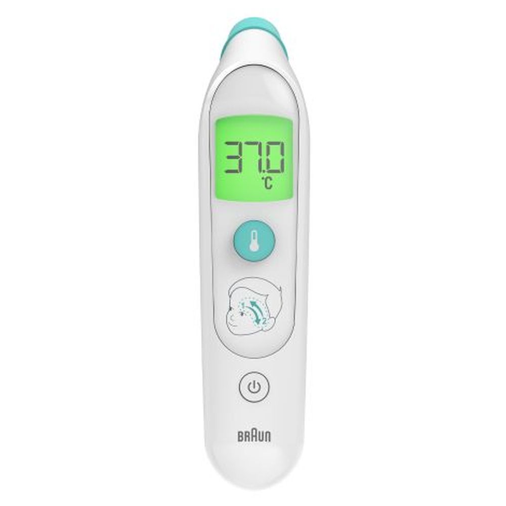 Braun - TempleSwipe Forehead Thermometer - White | Jomla.ae