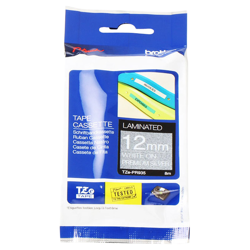 Brother - Satin Ribbon Premium Silver 12mm 4m | Jomla.ae